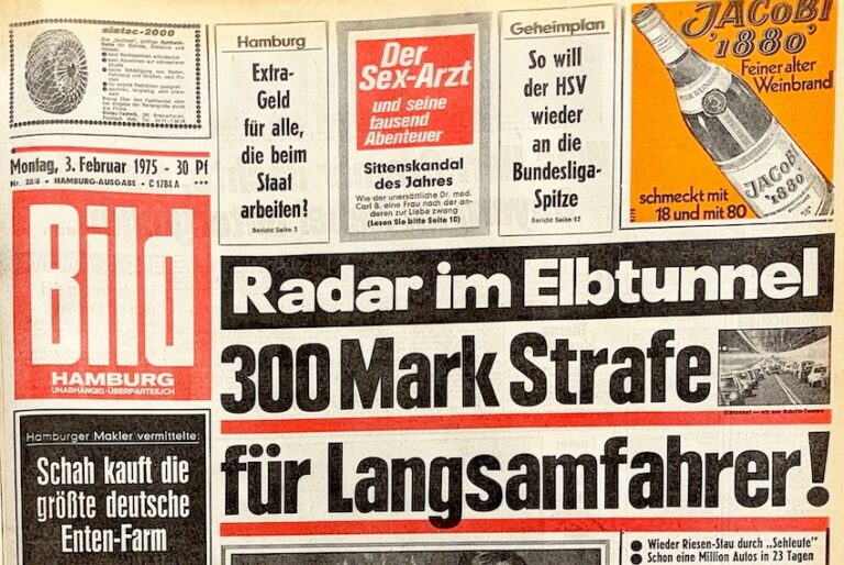 Bild Zeitung 1975 Archiv | Historische-Magazine.de